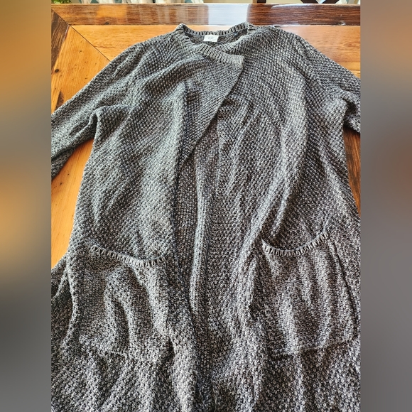 CAbi | Sweaters | Cabi Lara Grey Duster Cardigan L | Poshmark